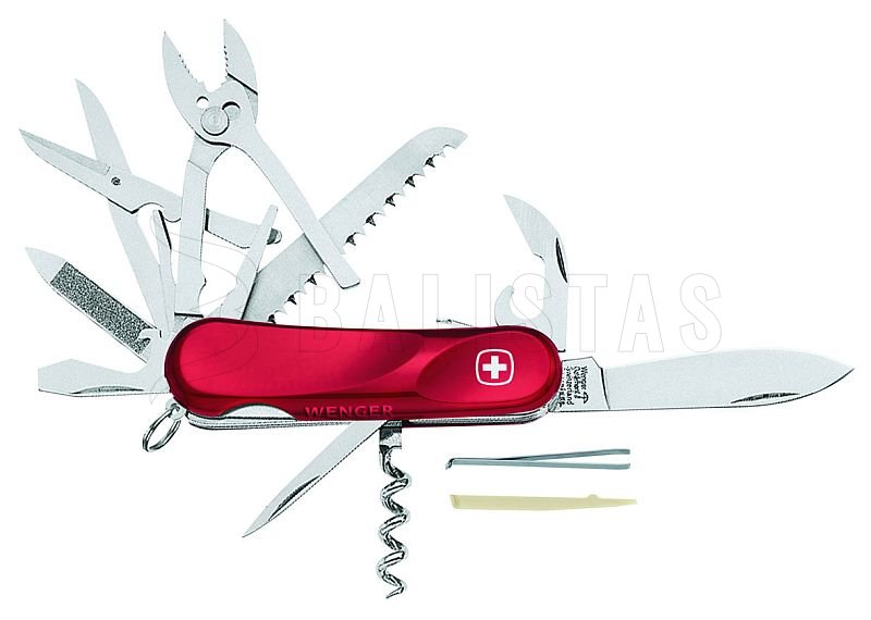 Schweizer Armee-Messer Wenger Evolution S 52 rot | Balistas.de